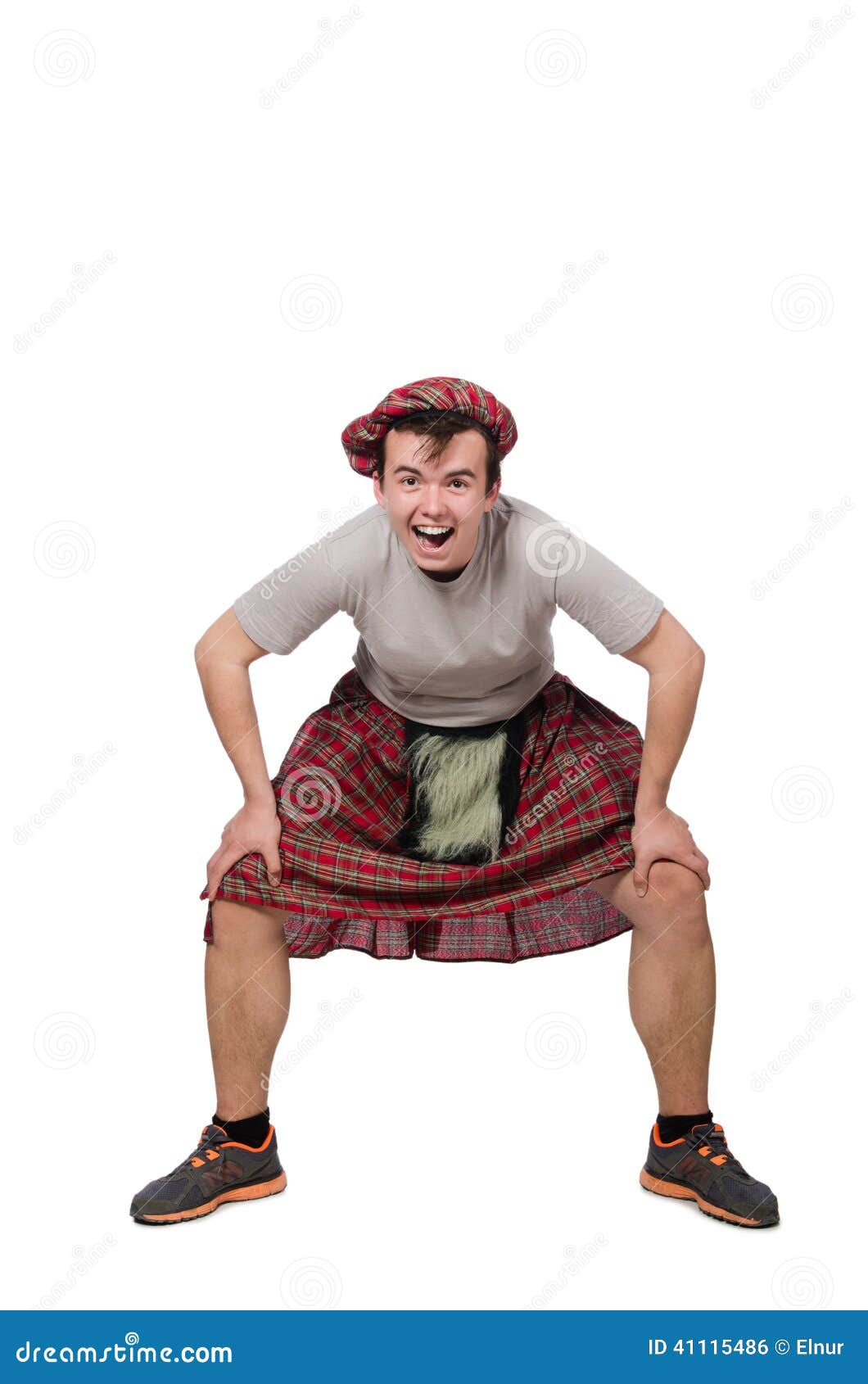 Funny scotsman stock photo. Image of dance, clan, clothing - 41115486