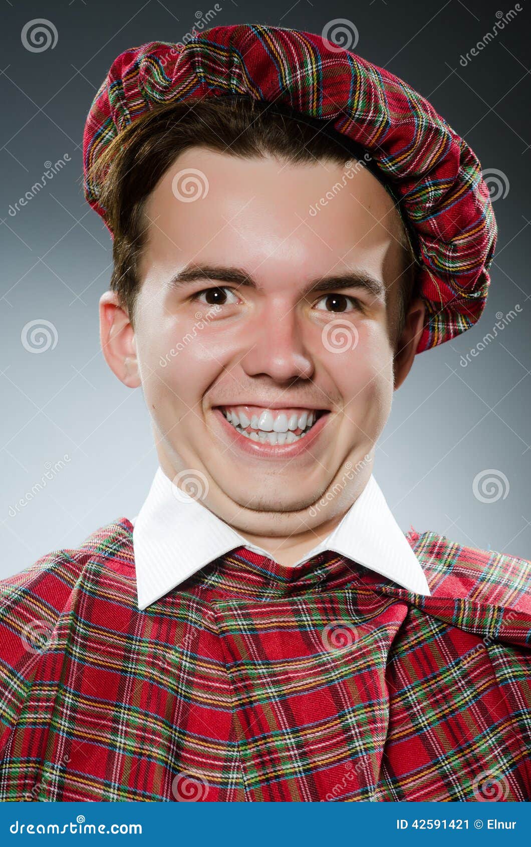 Funny scotsman stock image. Image of humor, dancer, male - 42591421