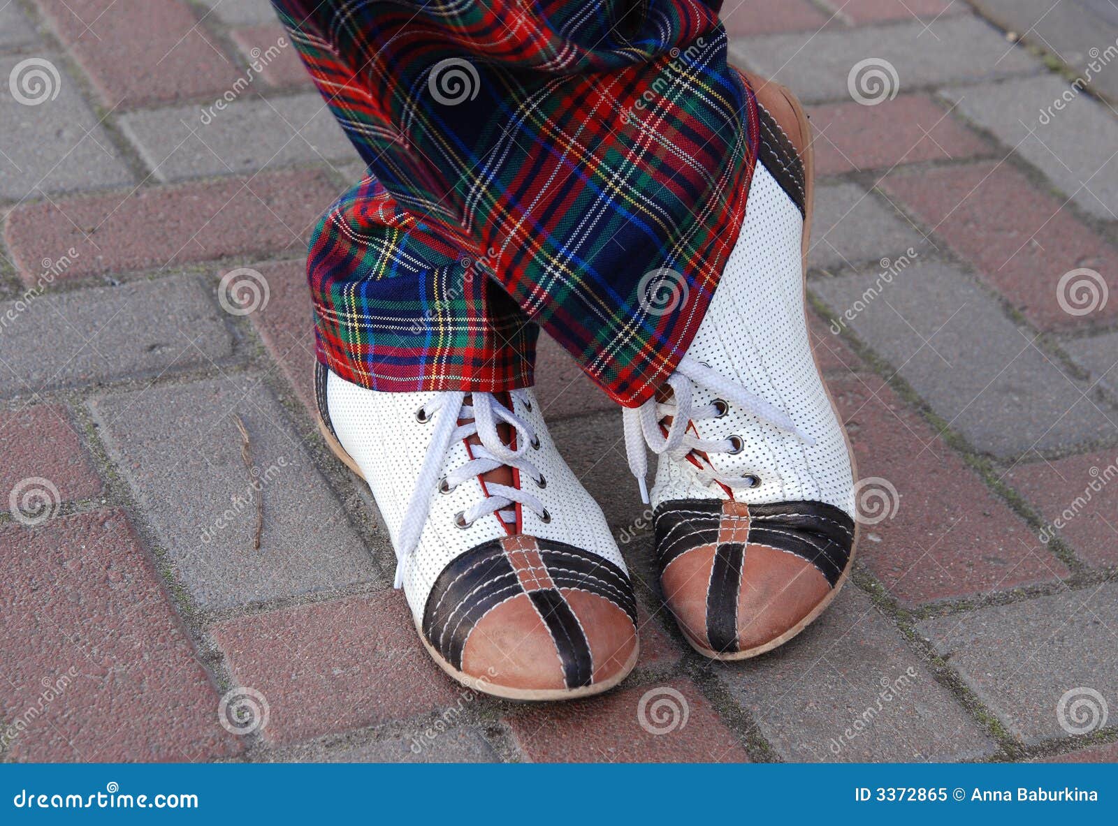 Funny shoes stock image. Image of shins, shoes, performer - 3372865