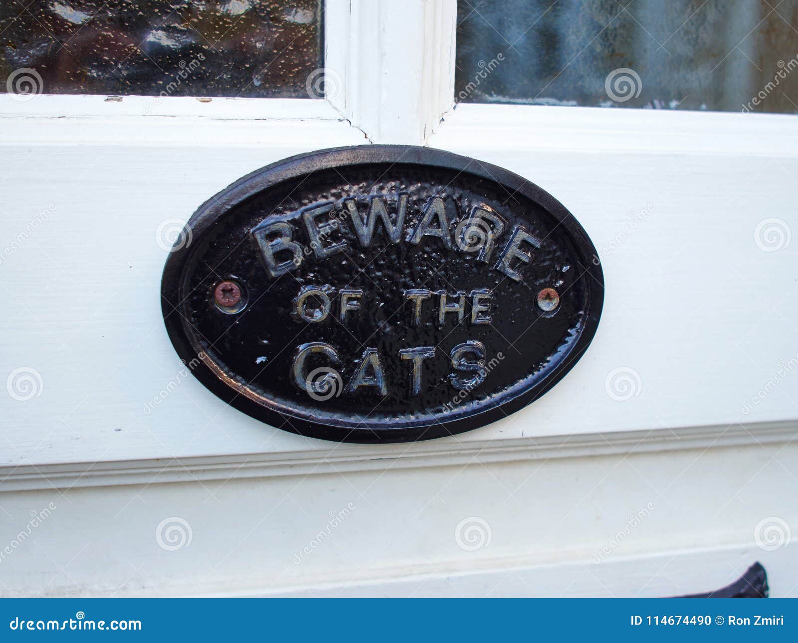 Funny Red Sign No Entry And Sign Area Pedonale Royalty-Free Stock Image ...