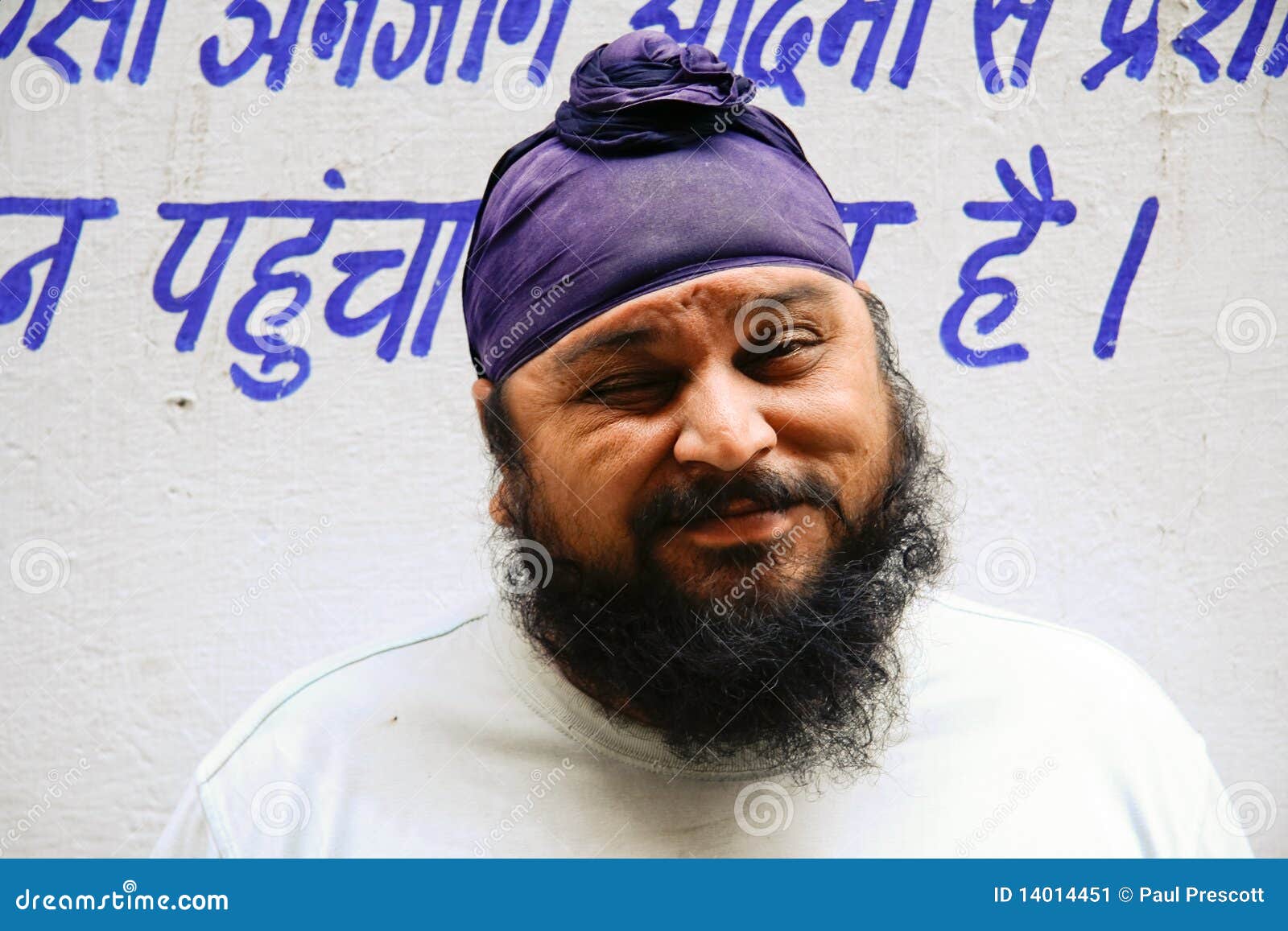 Funny sikh editorial photo. Image of golden, long, person - 14014451