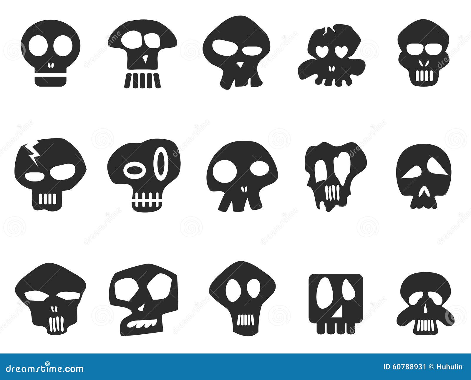 Funny Skull Vector Illustration Or Symbol | CartoonDealer.com #106574483