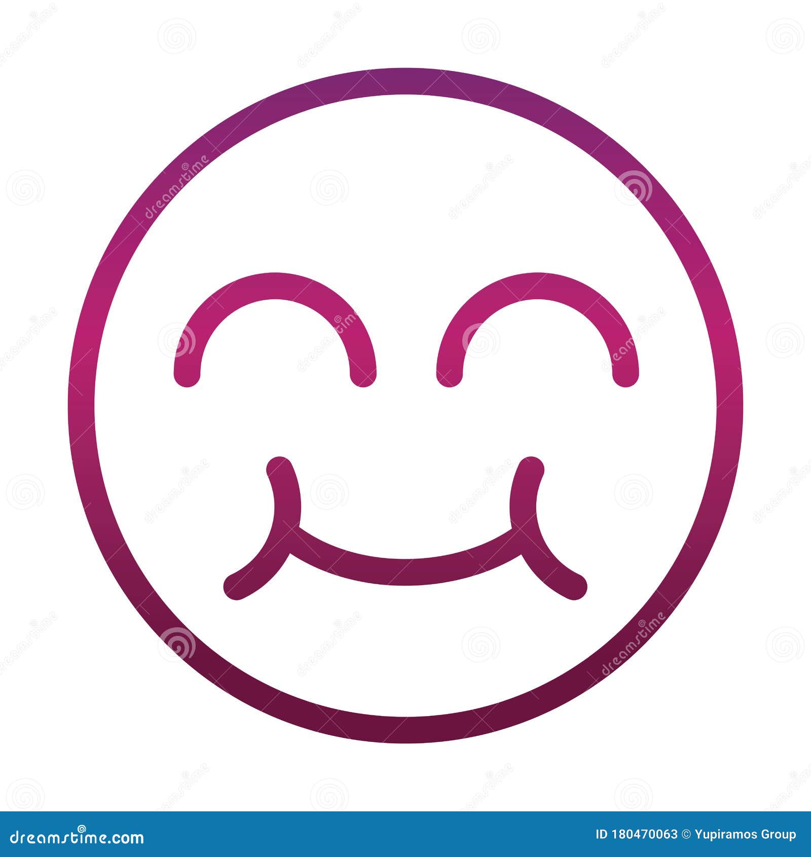 Funny Smiley Emoticon Face Expression Gradient Style Icon Stock Vector ...