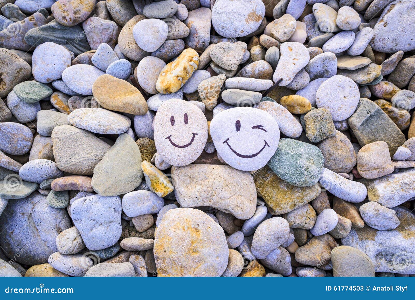 Funny Smileys Pebbles Stock Photos - Free & Royalty-Free Stock Photos ...