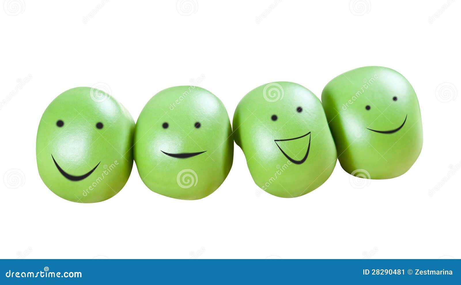 Funny smiling green peas stock image. Image of group - 28290481