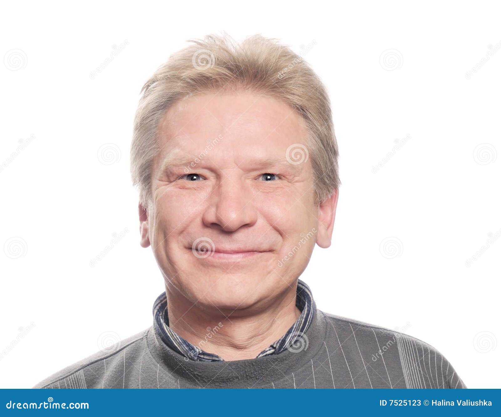 Funny smiling man stock image. Image of pullover, close - 7525123