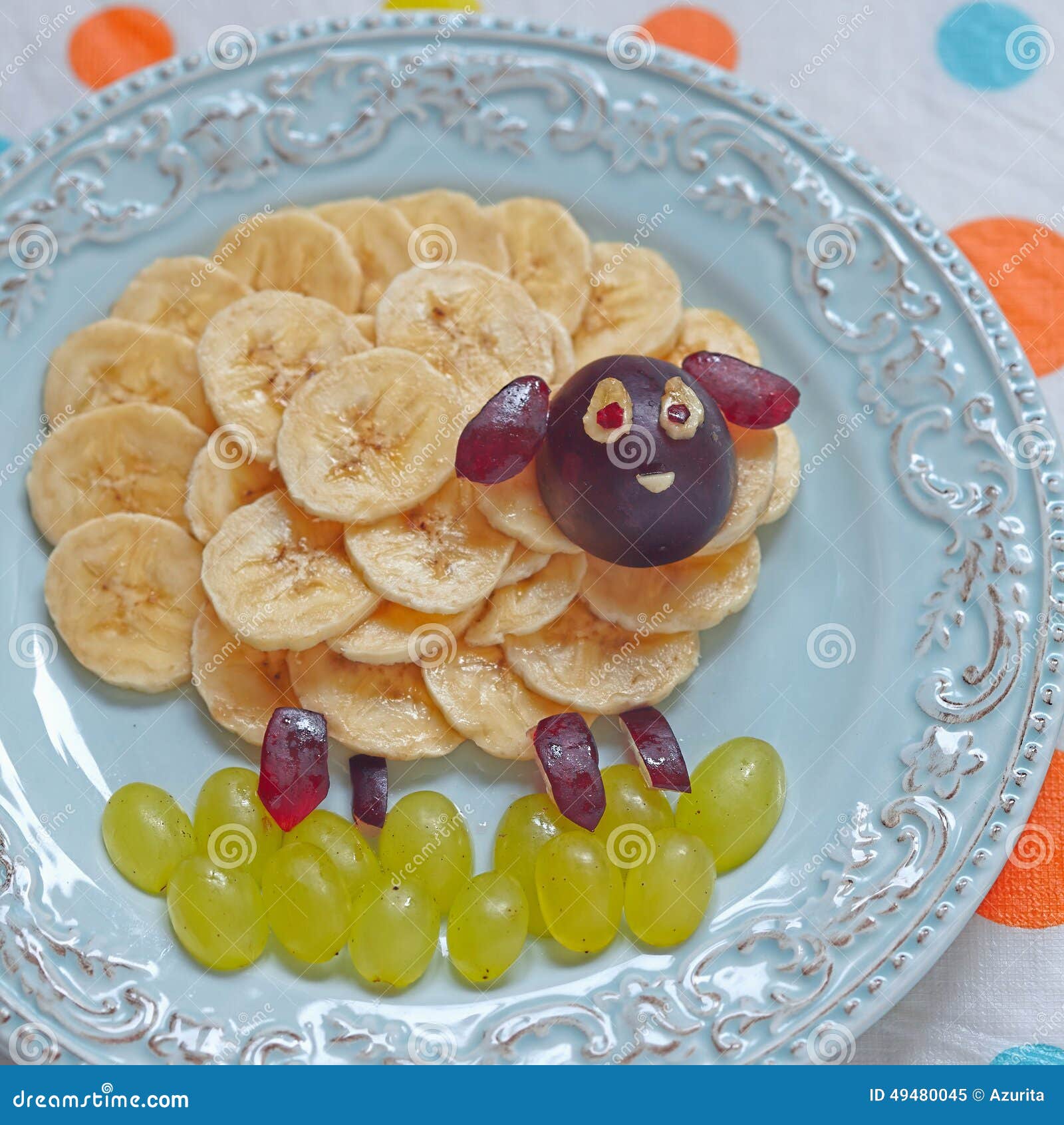 Funny snack for kids stock image. Image of food, funny - 49480045