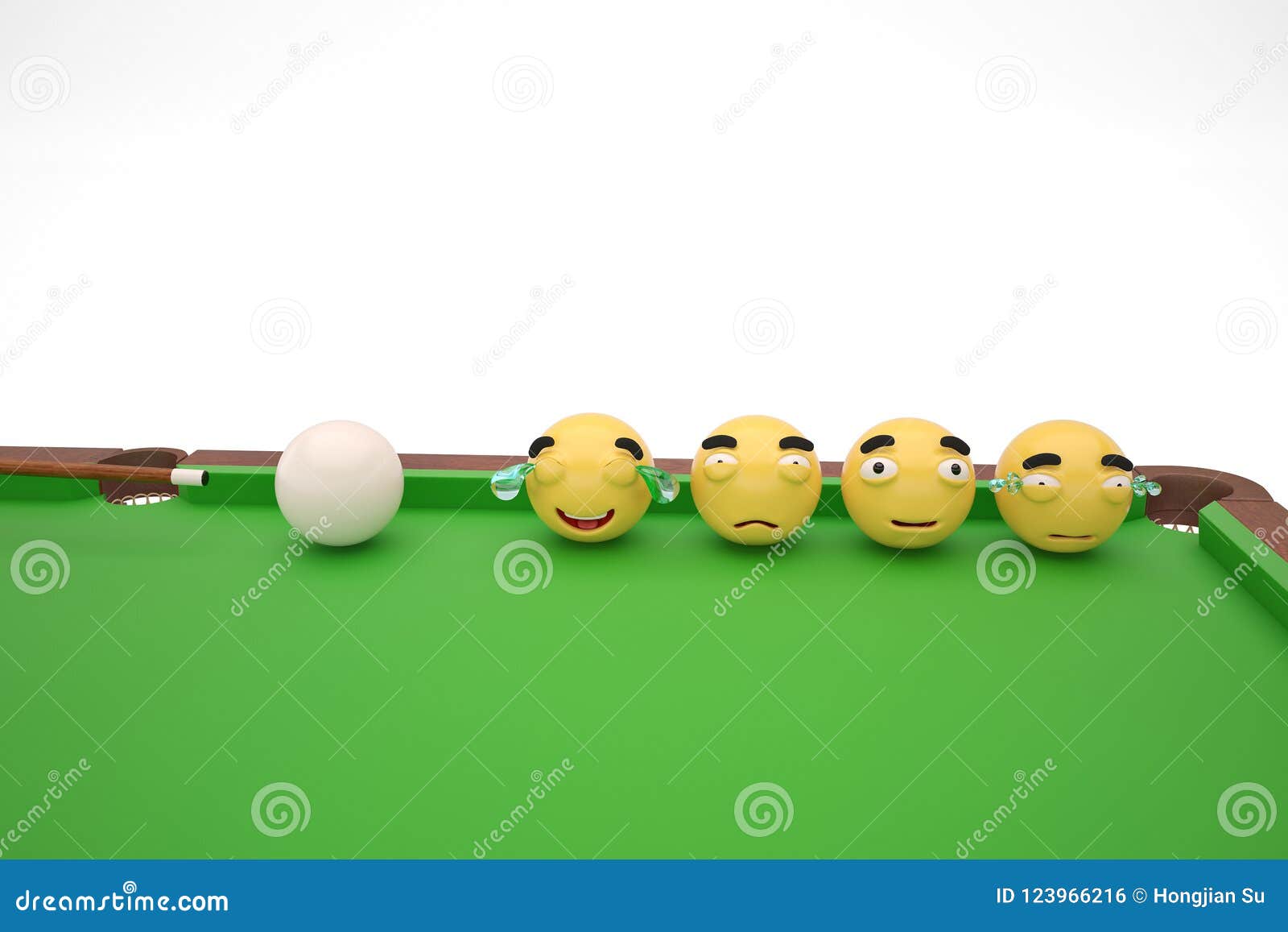 Funny Snooker Background. Vector | CartoonDealer.com #38292174