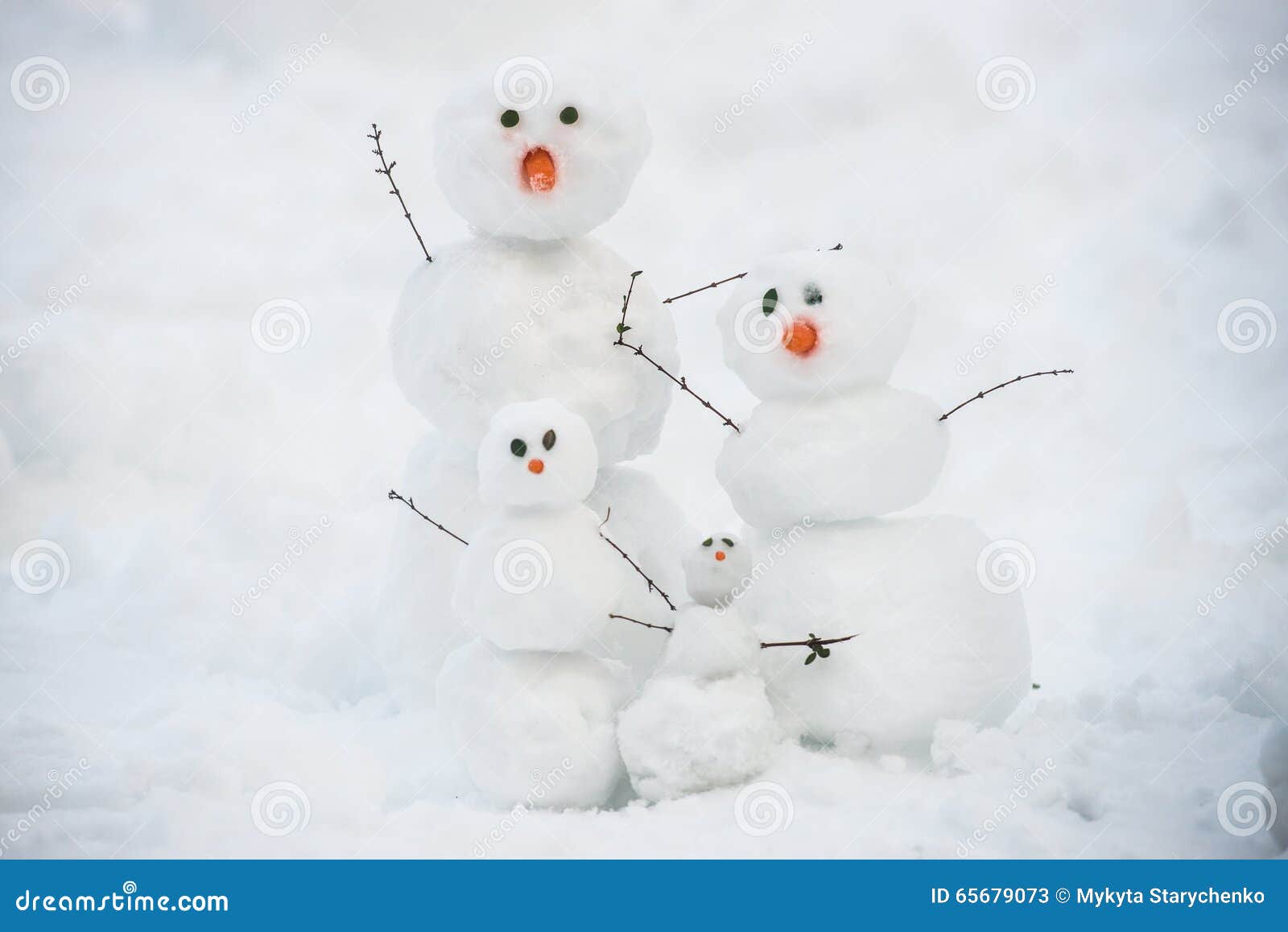 Funny Snowman Wearing Safety Helmet And Mask Stock Photography ...