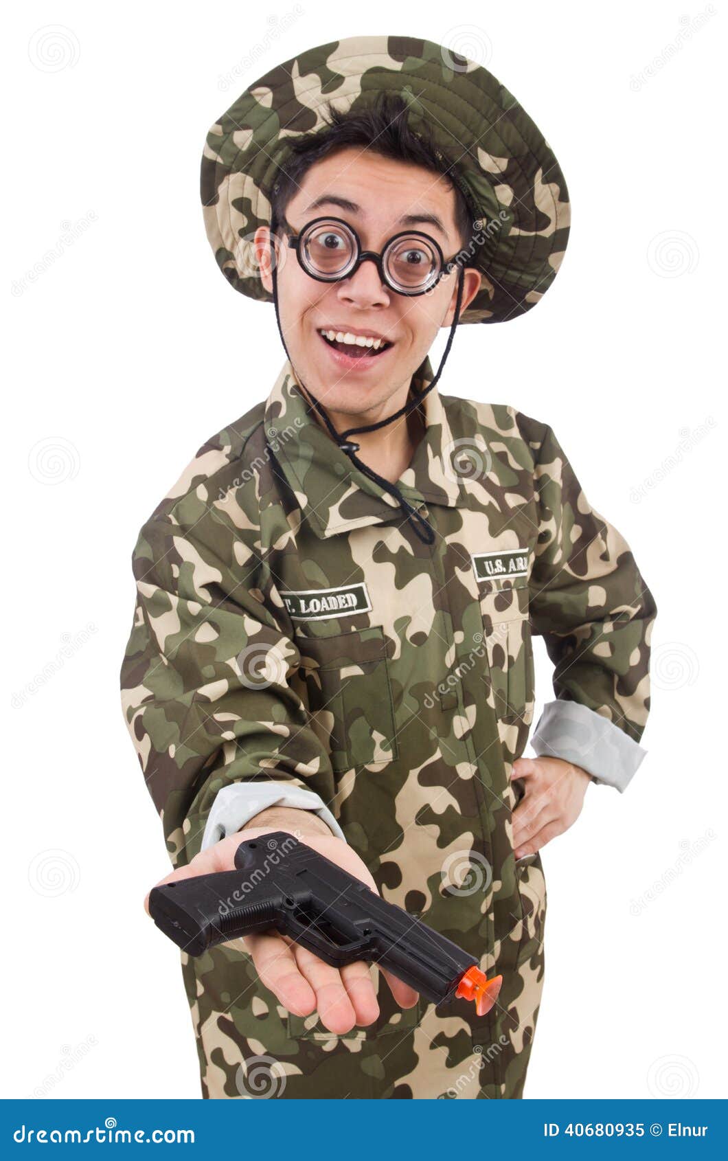 Funny soldier stock image. Image of assault, bomb, aiming - 40680935