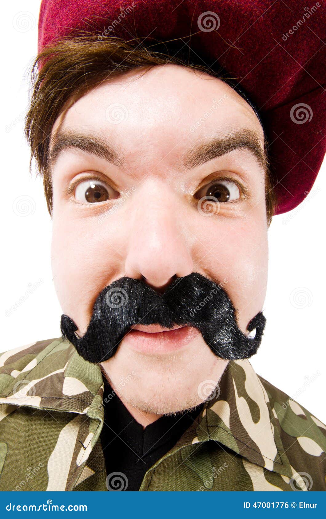 Funny soldier in military stock photo. Image of clothing - 47001776