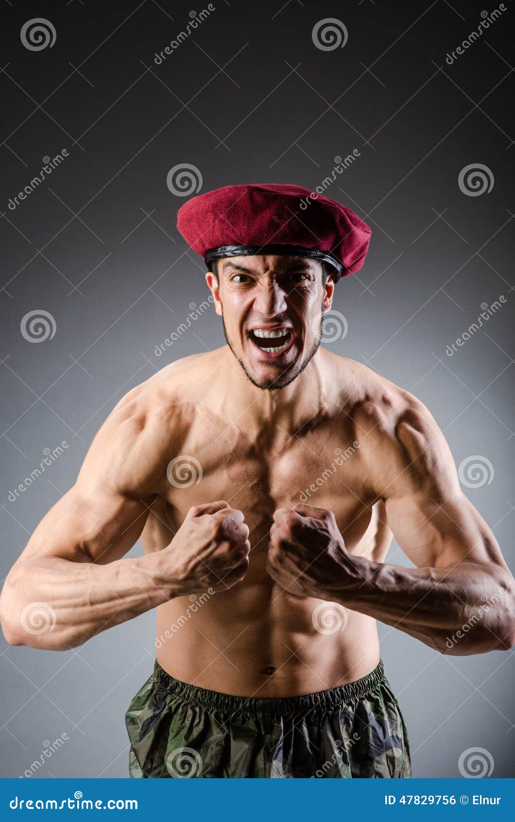 Funny soldier in military stock photo. Image of frustrated - 47829756