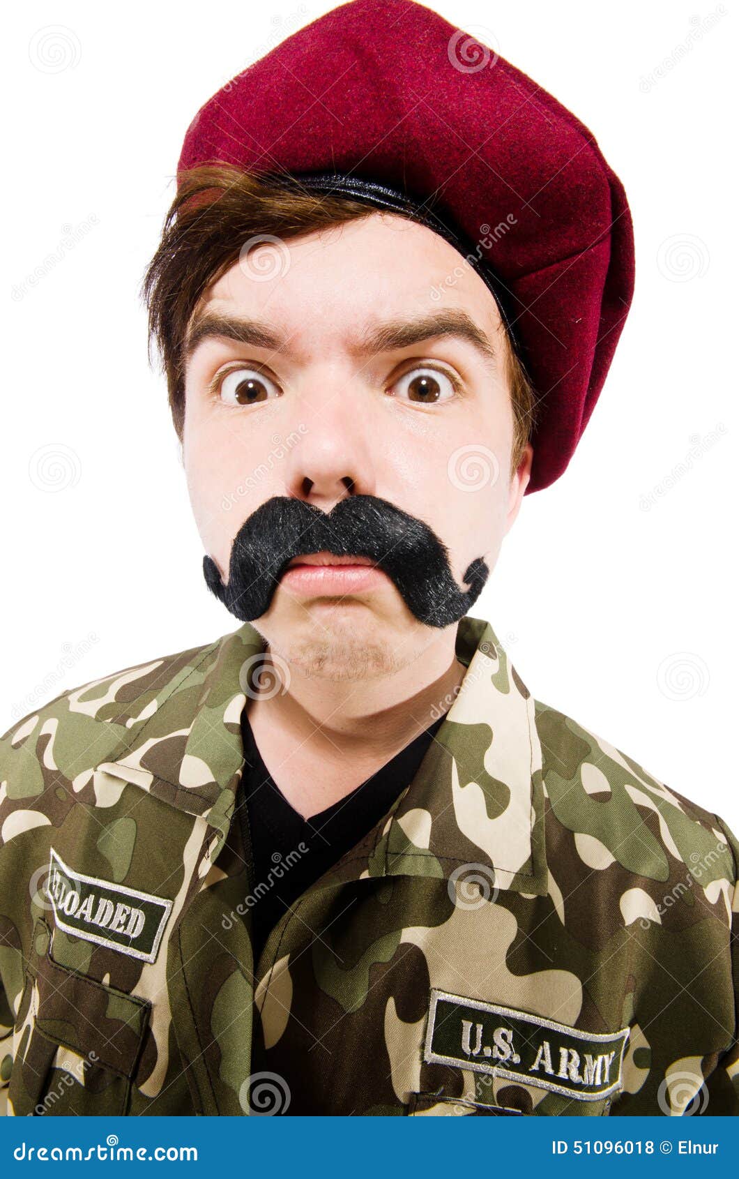 Funny soldier stock photo. Image of green, army, humor - 51096018