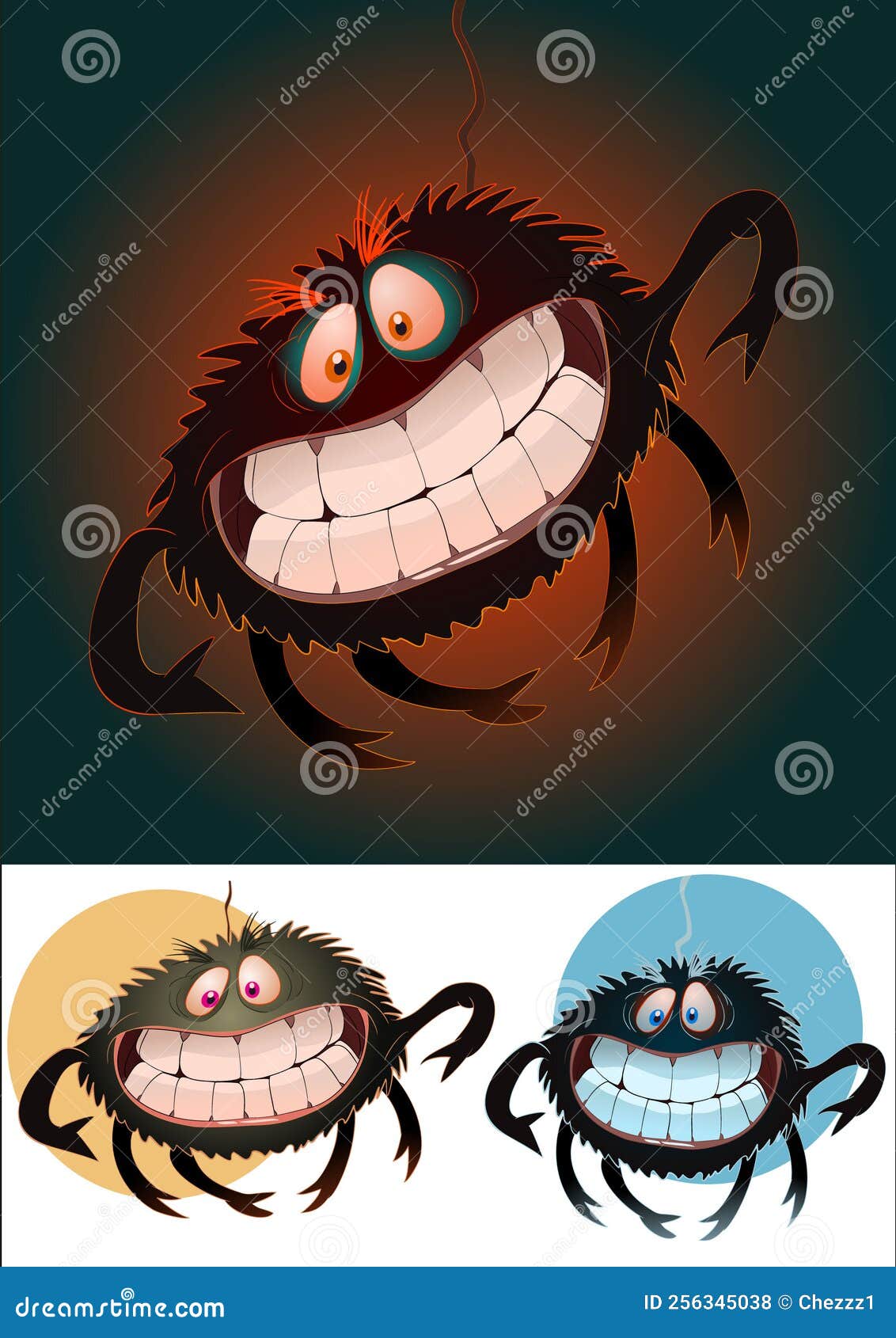 Funny Spider Cartoon For You Design | CartoonDealer.com #80557961