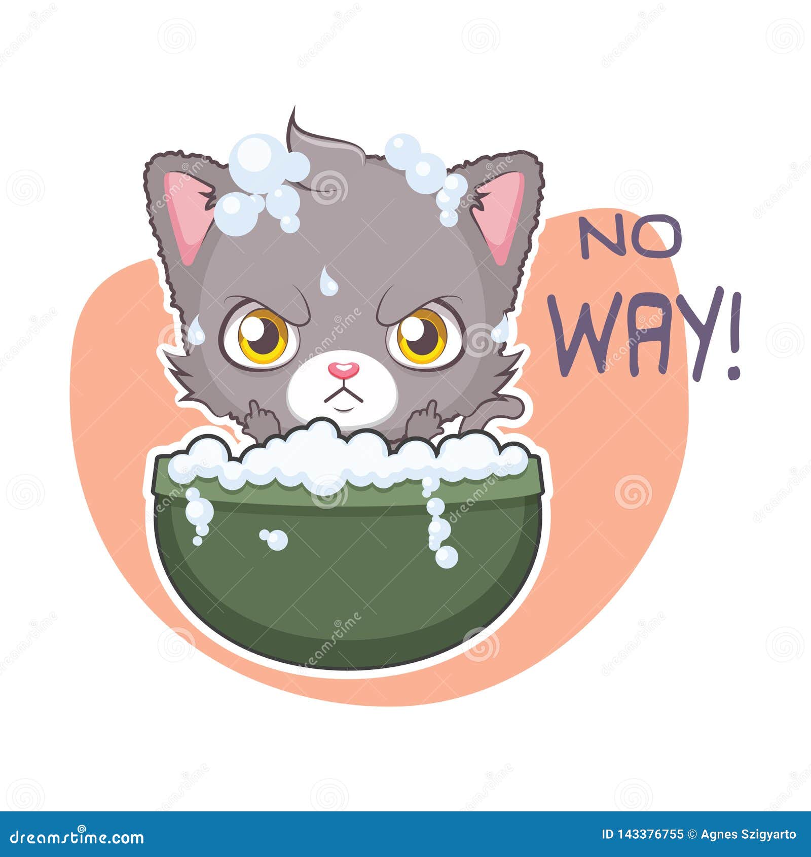 Cat Refusal Stock Illustrations – 5 Cat Refusal Stock Illustrations ...