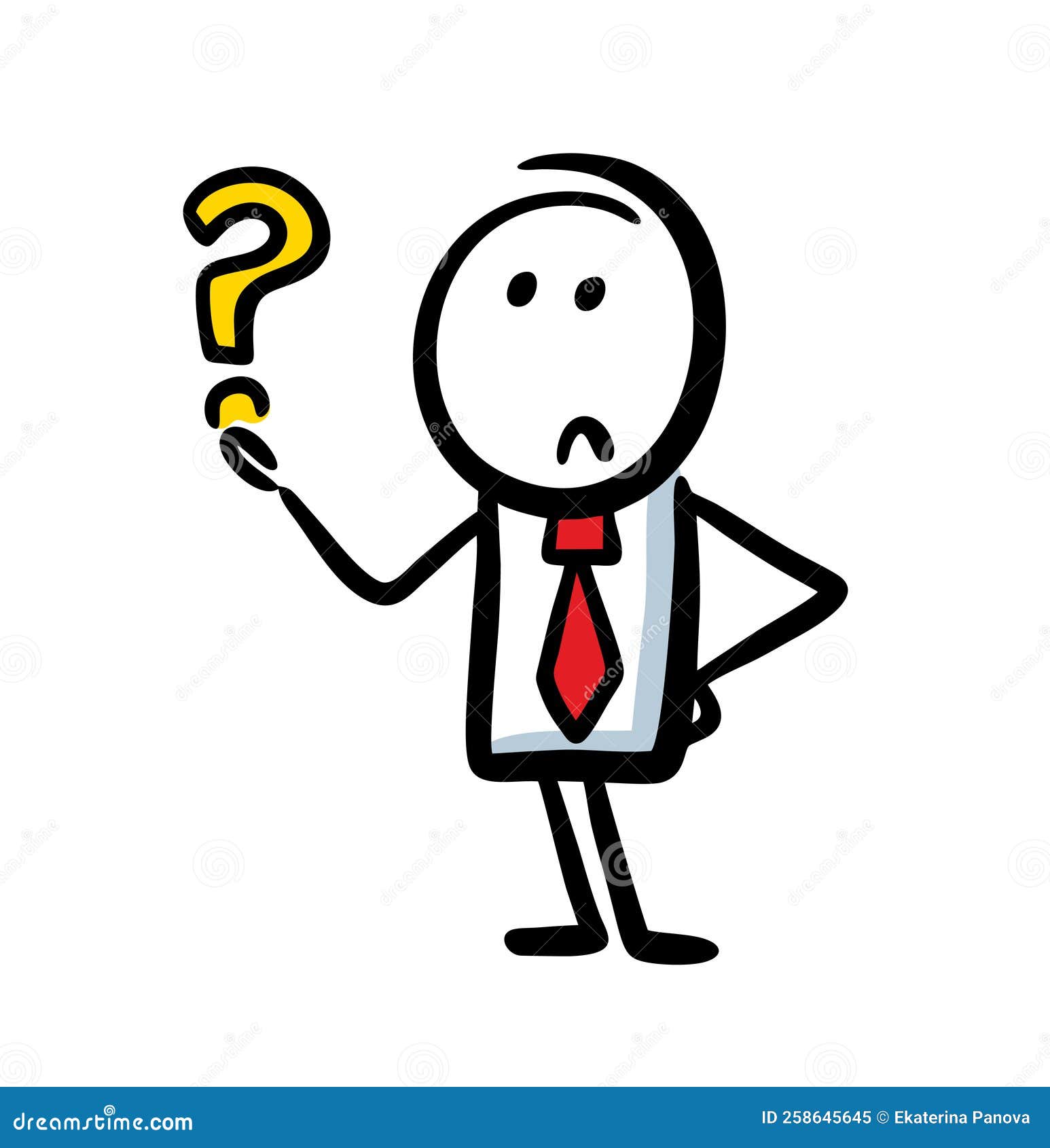 Funny Stickman With Question Mark And Exclamation Mark Symbol. Icon Set ... Funny Stickman With Question Mark And Exclamation Mark Symbol. Icon Set ...