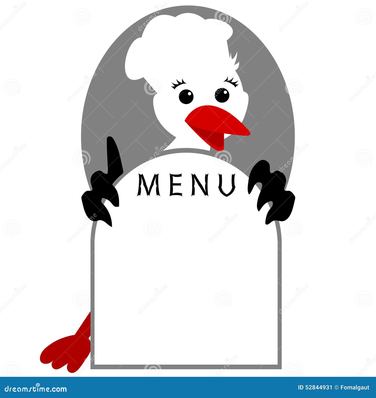 Funny Stork Fly Cartoon Vector | CartoonDealer.com #23782329