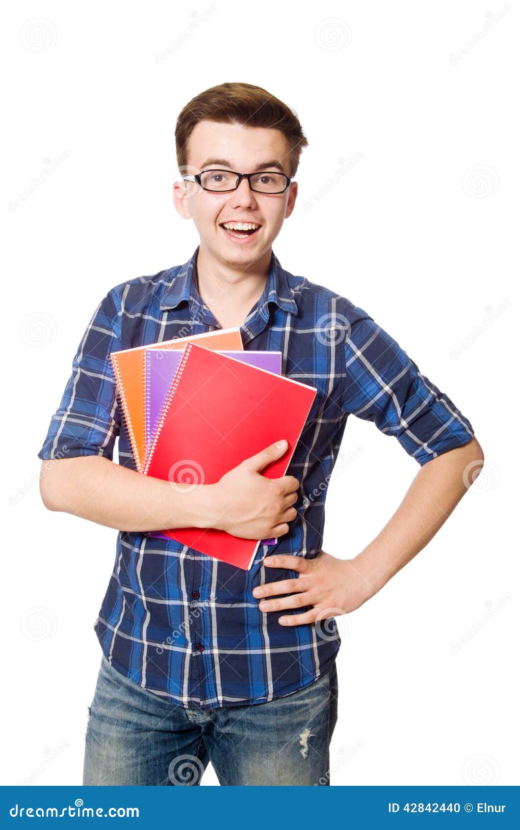 Funny student isolated stock photo. Image of humor, humour - 42842440