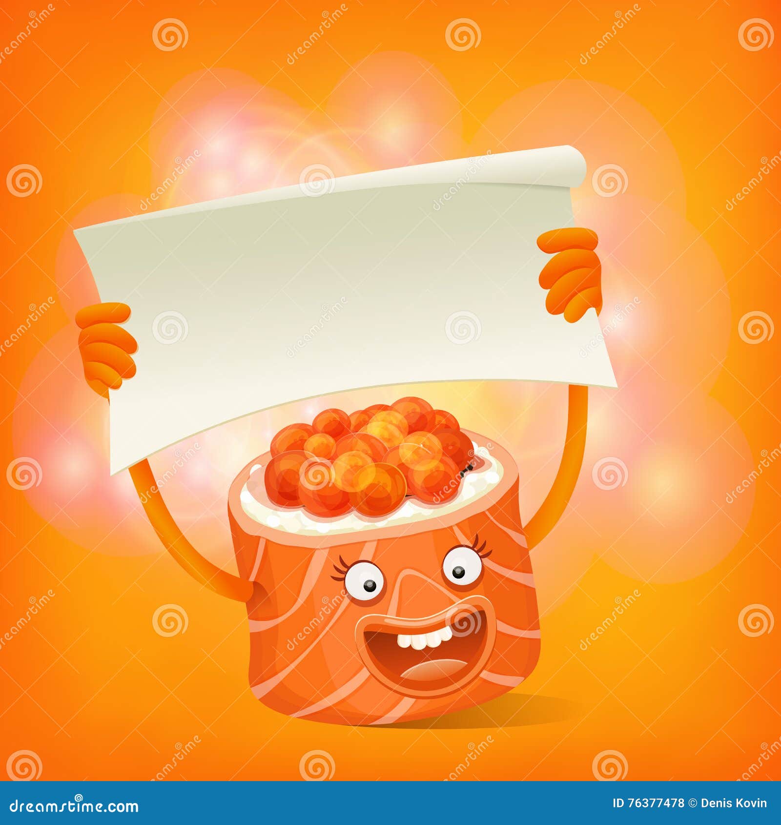 Roll Of The Character. Sketch Cartoon. Indifference. Vector Isolated ...