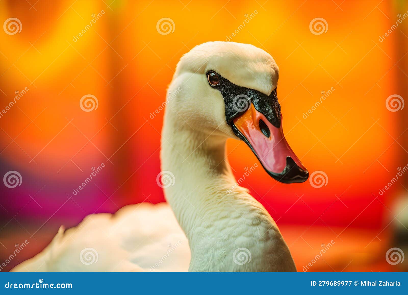 Funny Swan Stock Photography | CartoonDealer.com #63541040