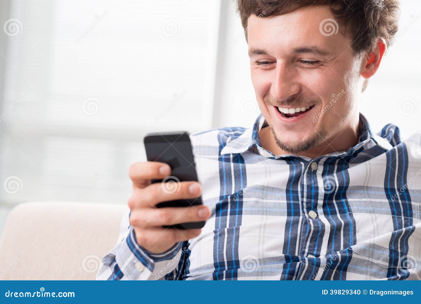 Funny text message stock photo. Image of holding, laughing - 39829340
