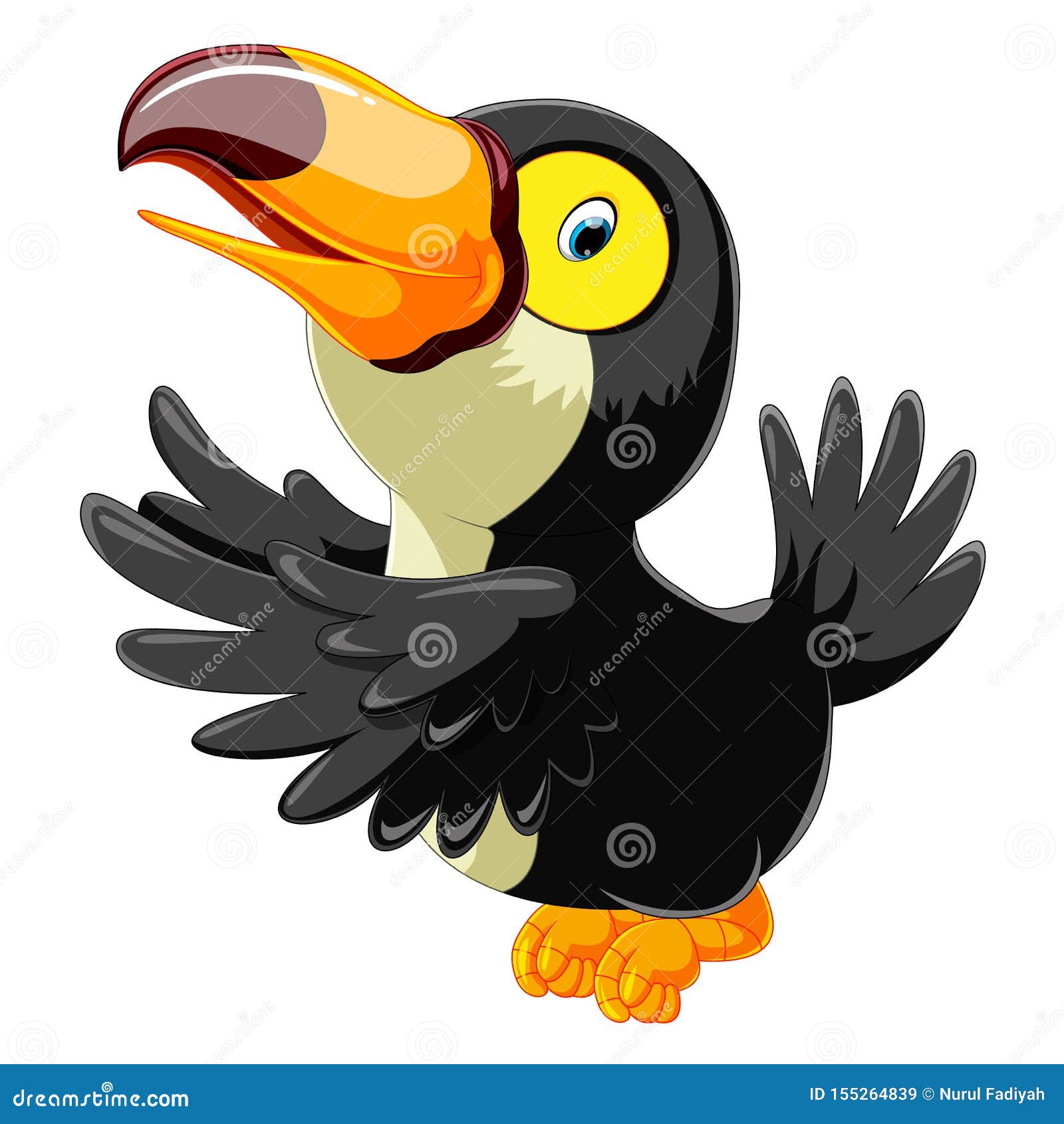 Funny Toucan Cartoon Character | CartoonDealer.com #80297115