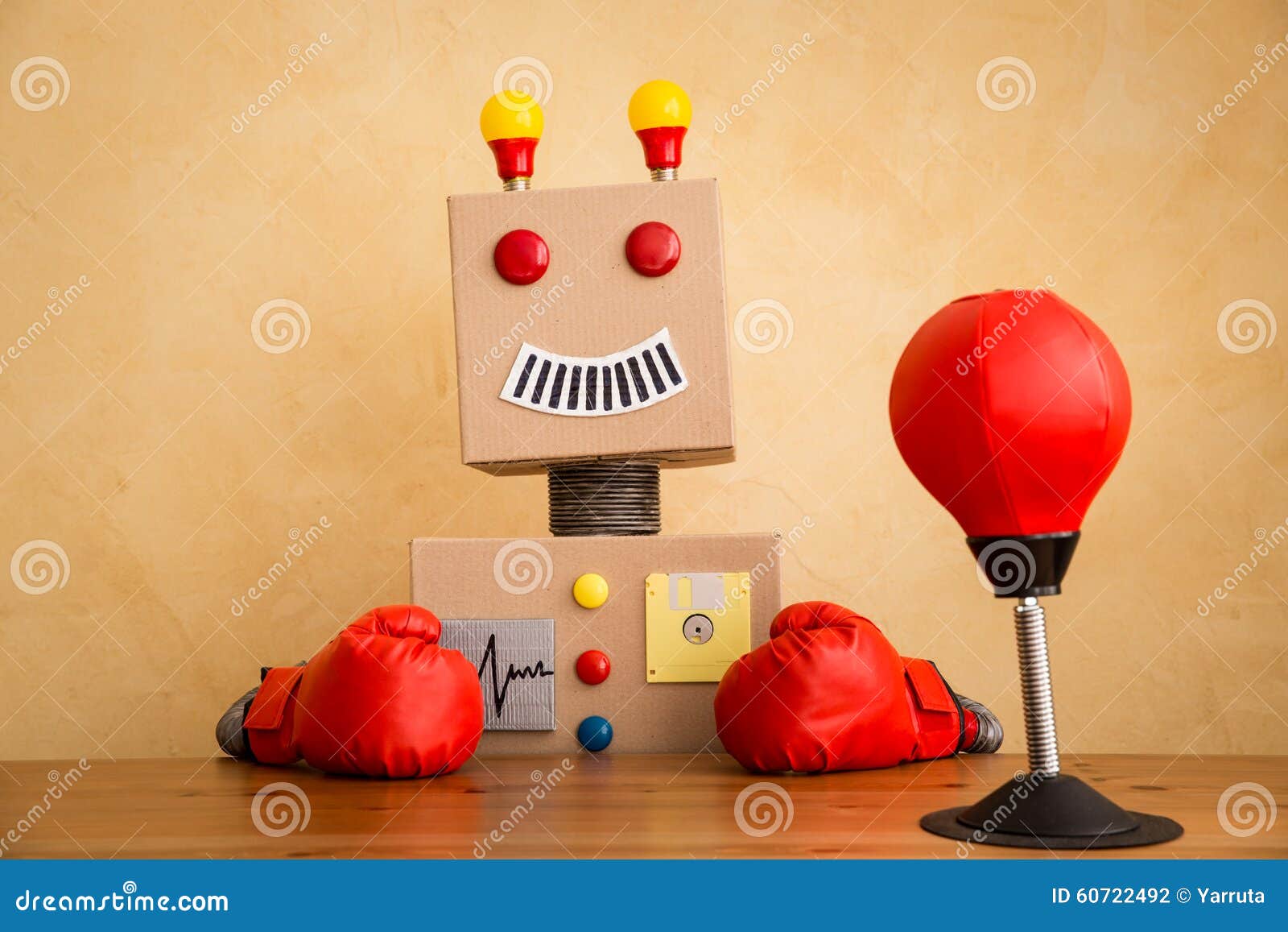 Funny toy robot stock photo. Image of leader, funny, businessman - 60722492