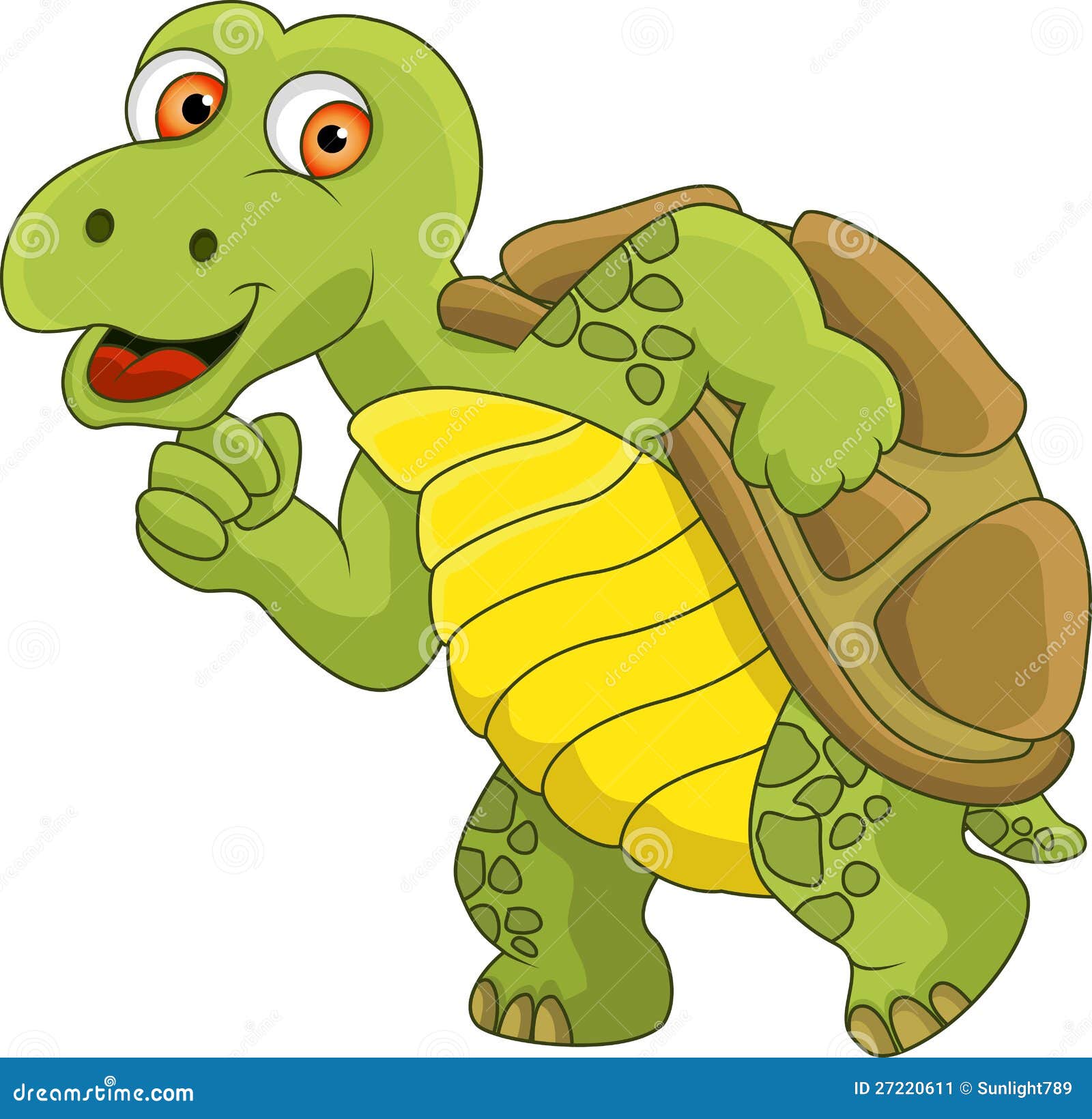 Funny Turtle Vector | CartoonDealer.com #188613244