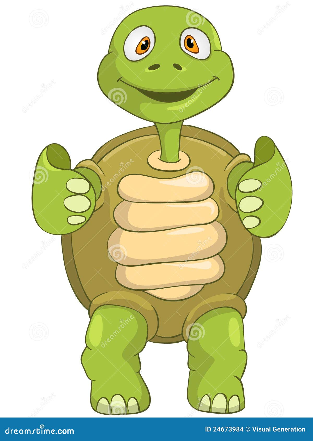 Funny Turtle. Funky. stock vector. Illustration of cute - 24673984