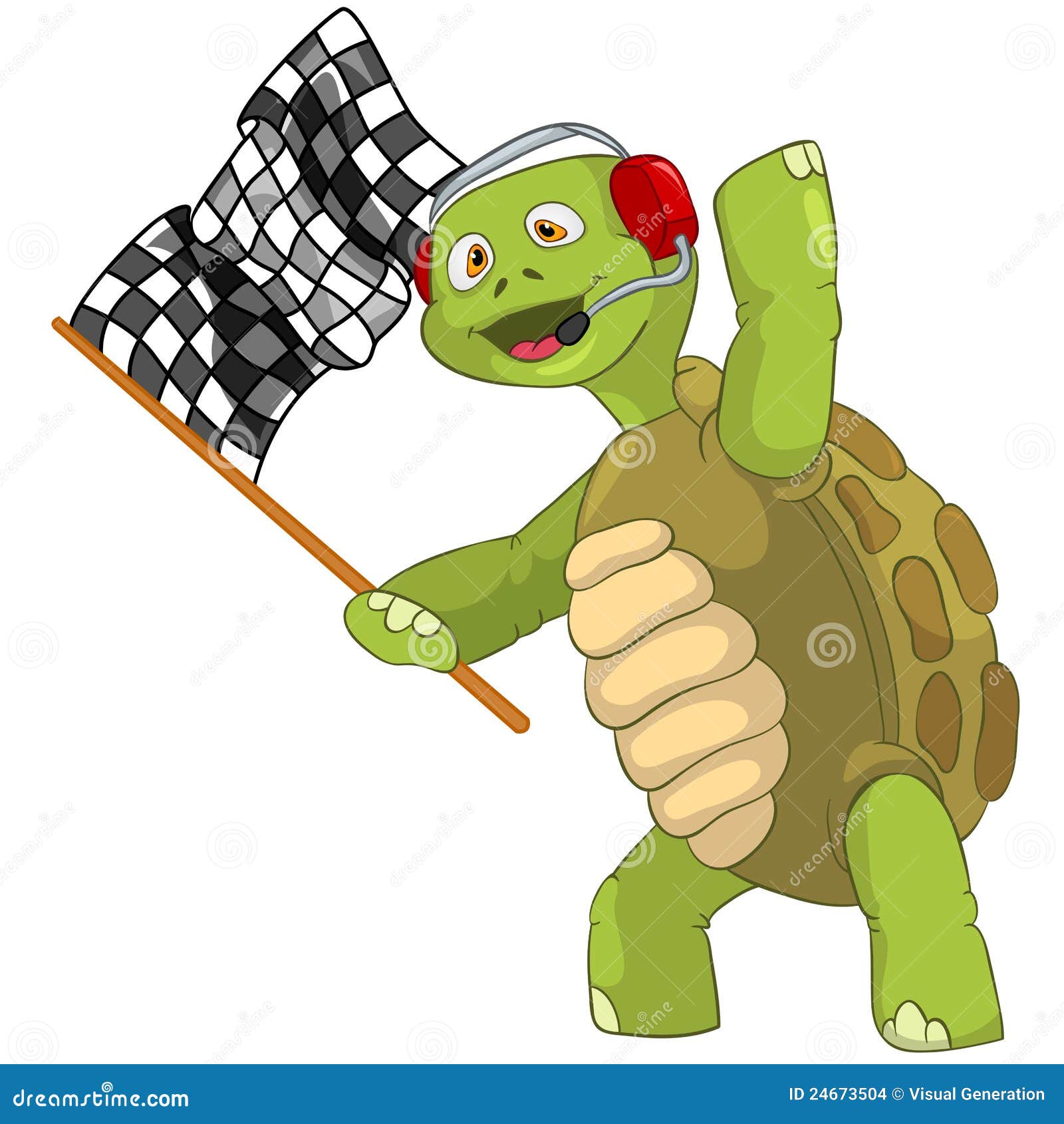 Turtle Emoticon For Racing