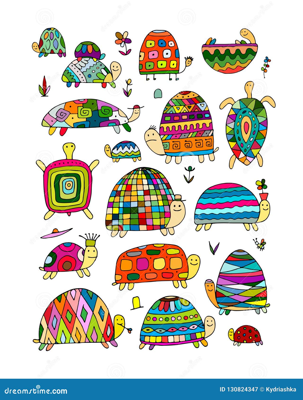 Turtles Collection, Chinemys Reevesii, Emys Orbicularis, Chelonoidis ...