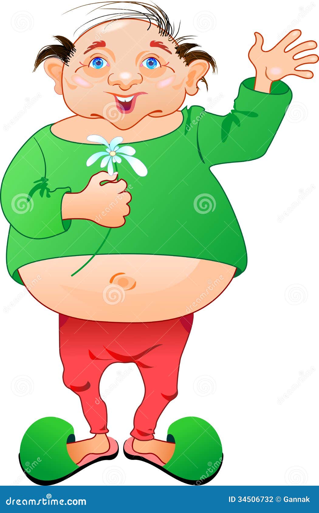 This is funny uncle stock illustration. Illustration of sneakers - 34506732