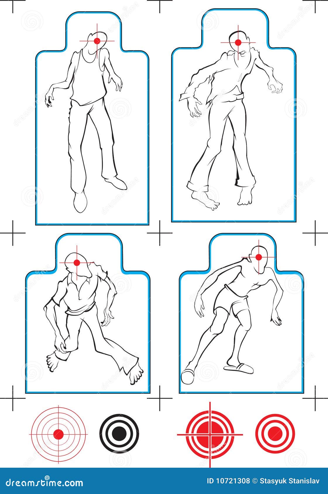 Zombie Shooting Targets To Print