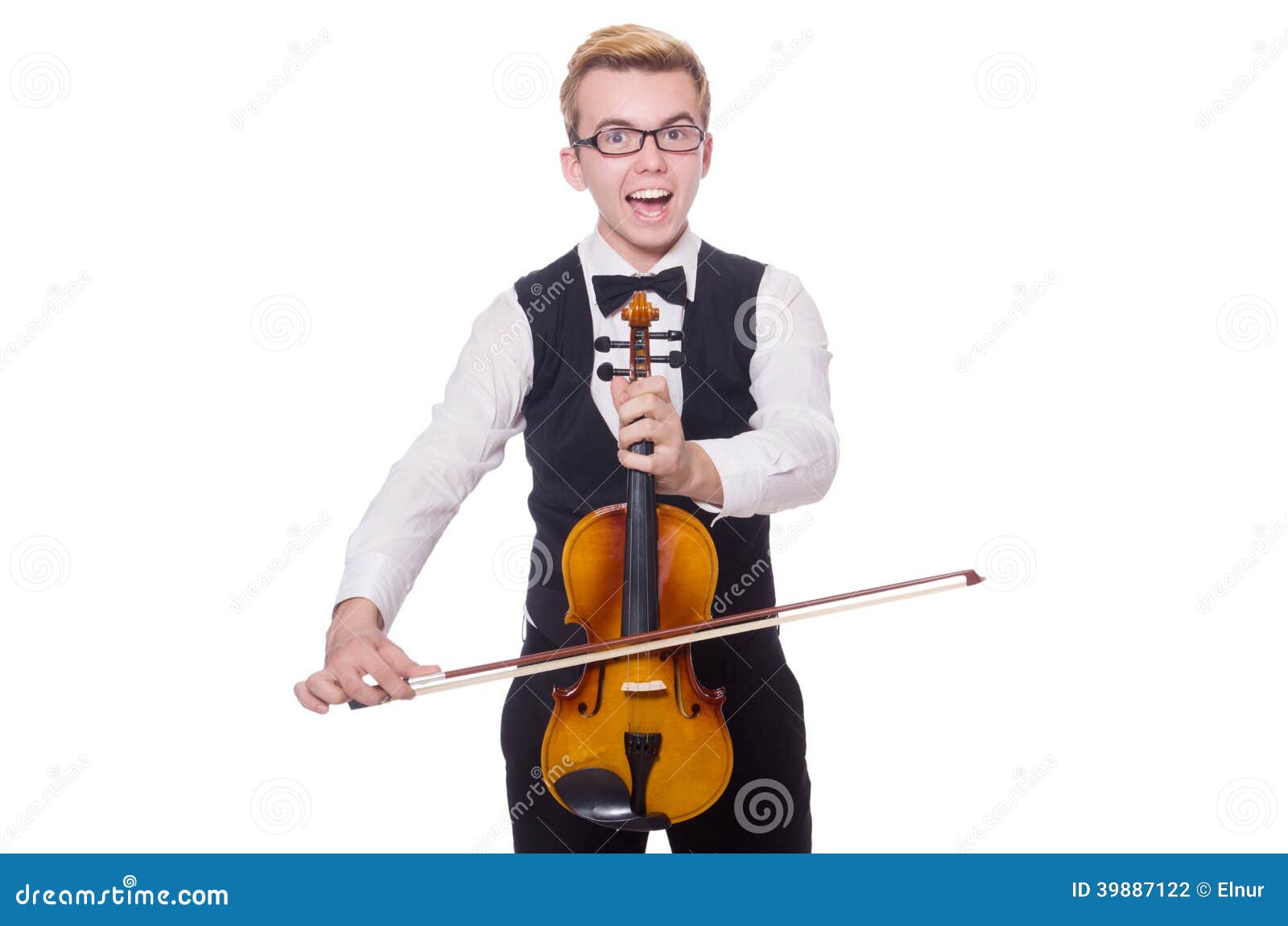 Funny violin player stock photo. Image of humour, cello - 39887122