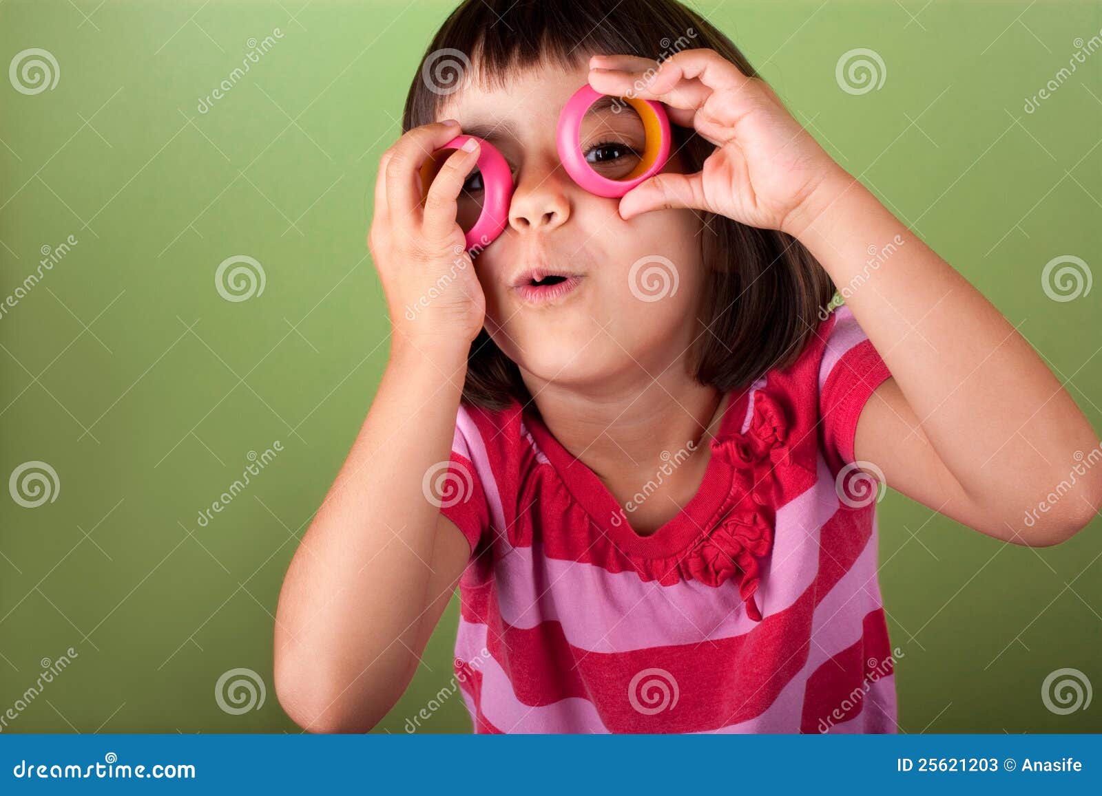 Funny vision stock image. Image of innocence, napkin - 25621203