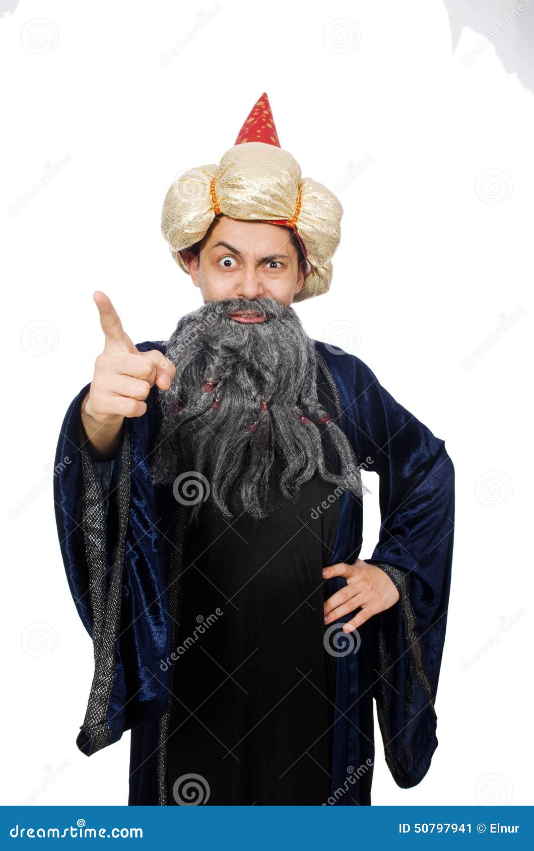 Funny wise wizard stock image. Image of evil, book, horror - 50797941