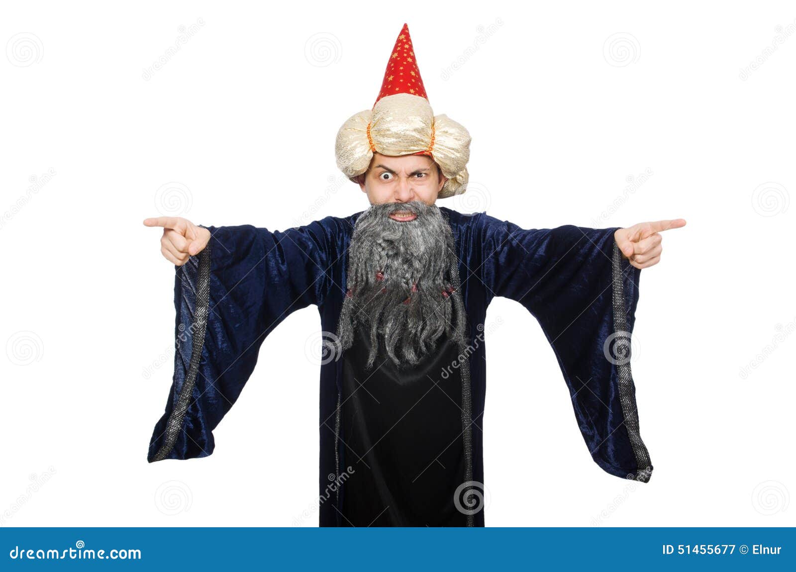 Funny wise wizard stock image. Image of legend, mystery - 51455677