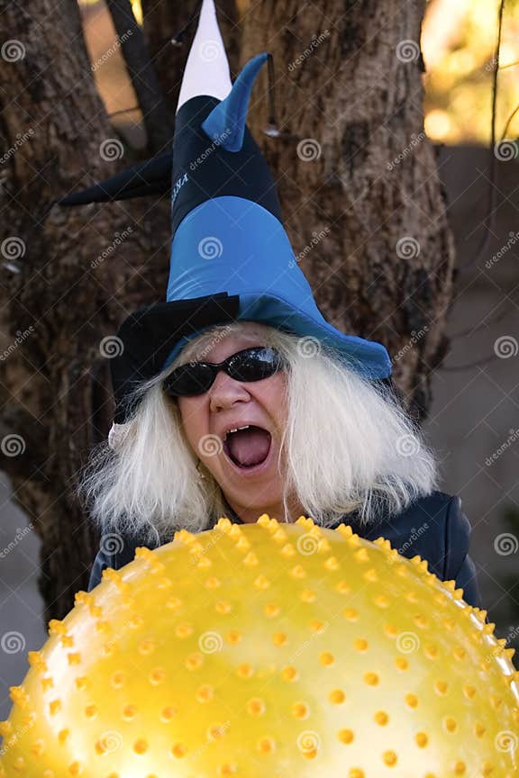 Funny Witch stock photo. Image of comical, halloween, looking - 1023124