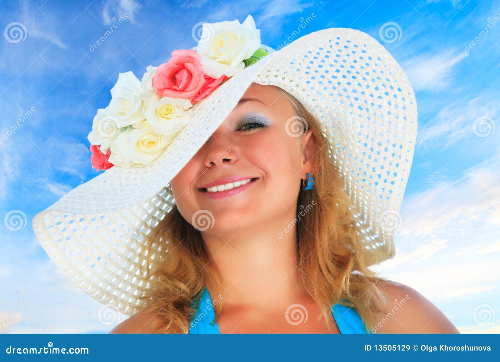 Funny woman stock image. Image of summer, people, bahamas - 13505129