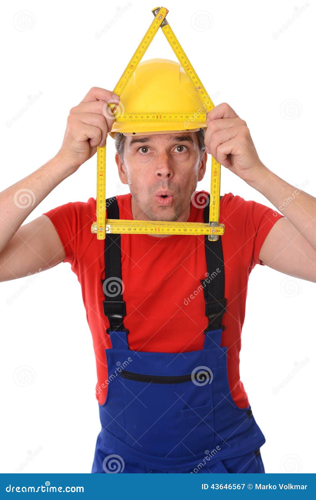 Funny worker stock image. Image of home, crazy, happiness - 43646567