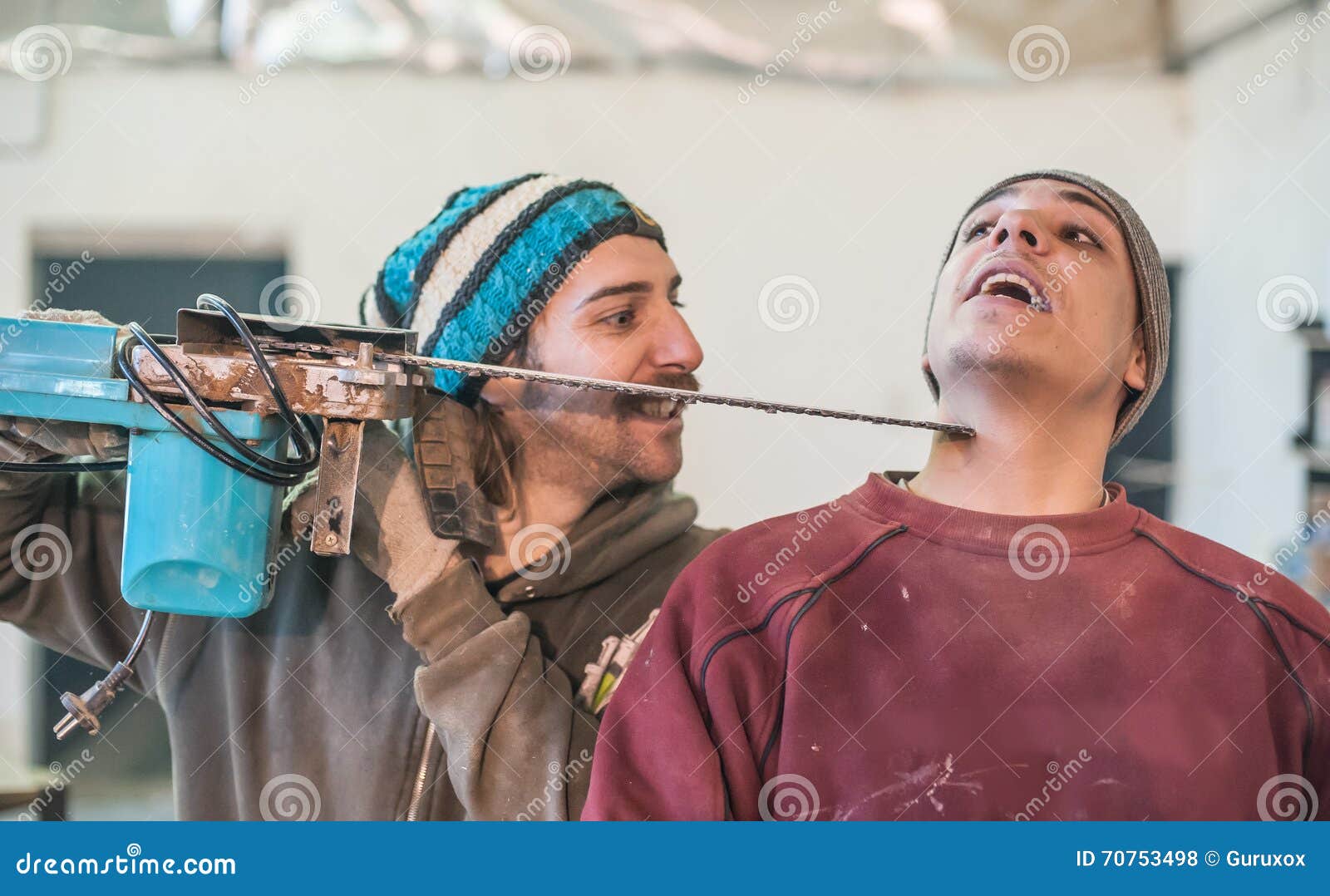 Funny Workers stock photo. Image of caucasian, equipment - 70753498