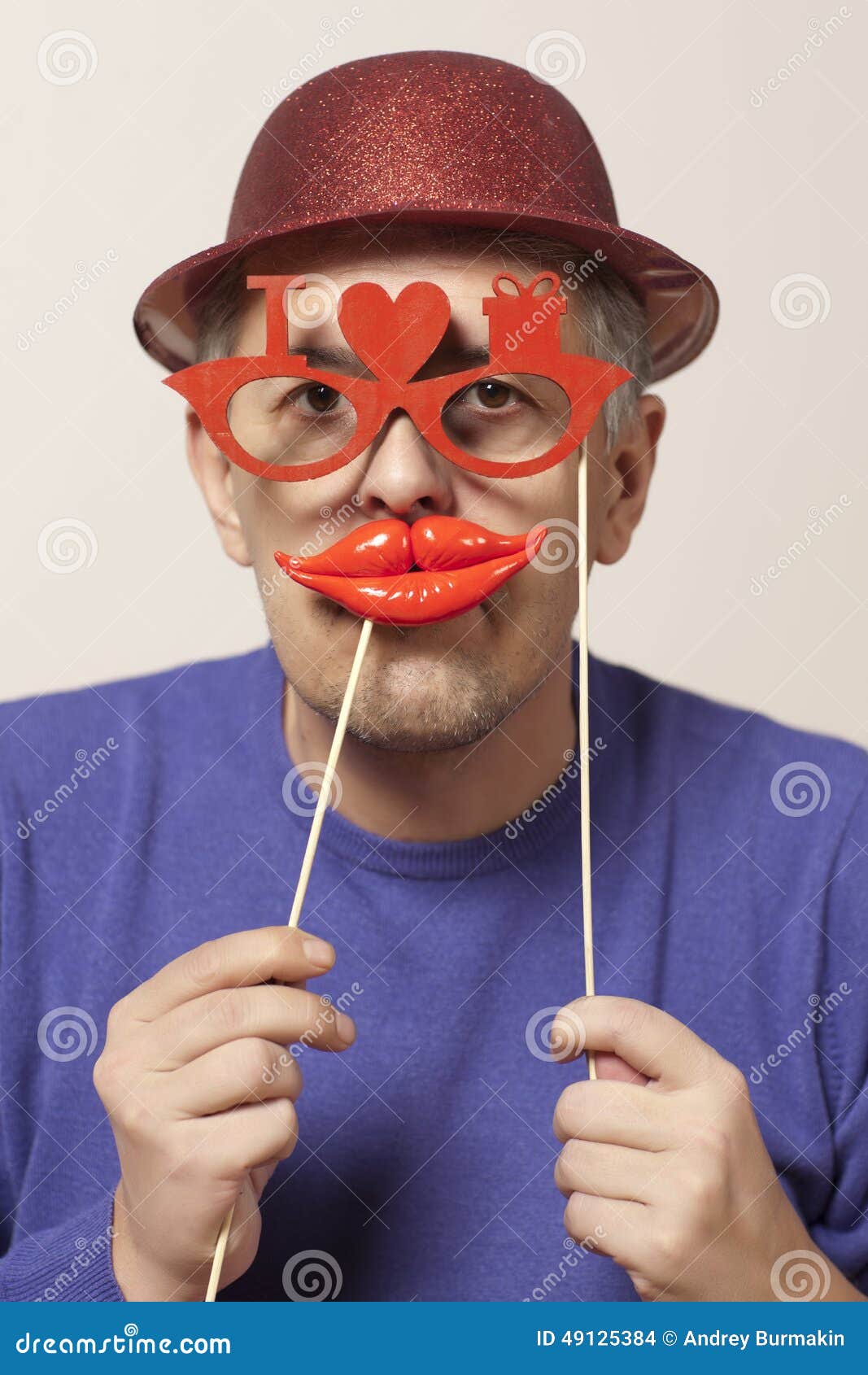 Funnyman stock photo. Image of humorist, fancy, glasses - 49125384