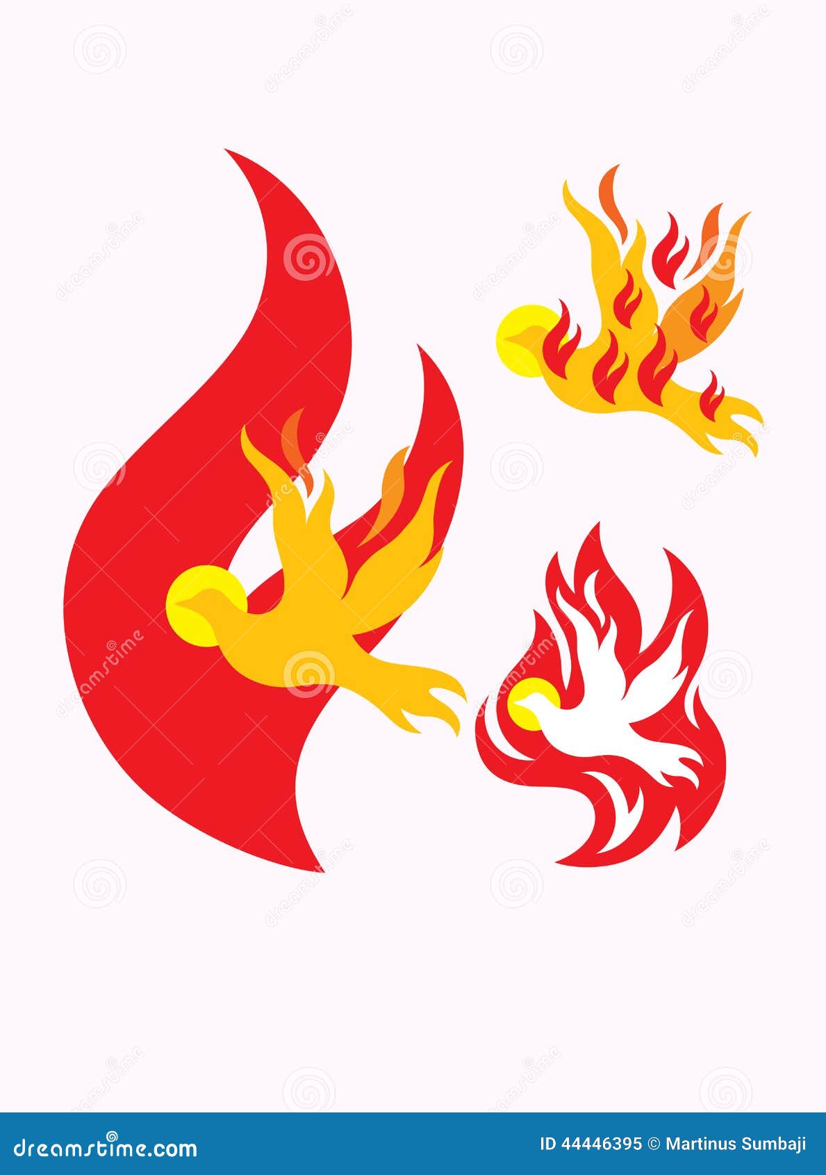 Fuoco di Spirito Santo illustrazione vettoriale. Illustrazione di pace ...