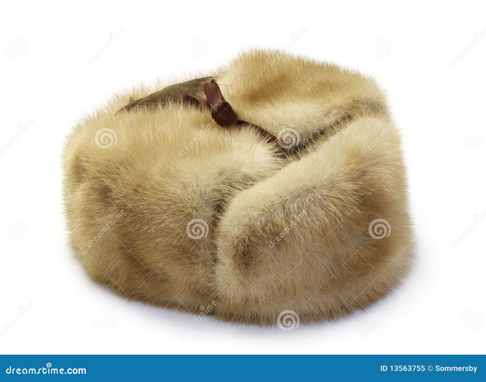 Fur cap winter stock image. Image of fashion, headdress - 13563755