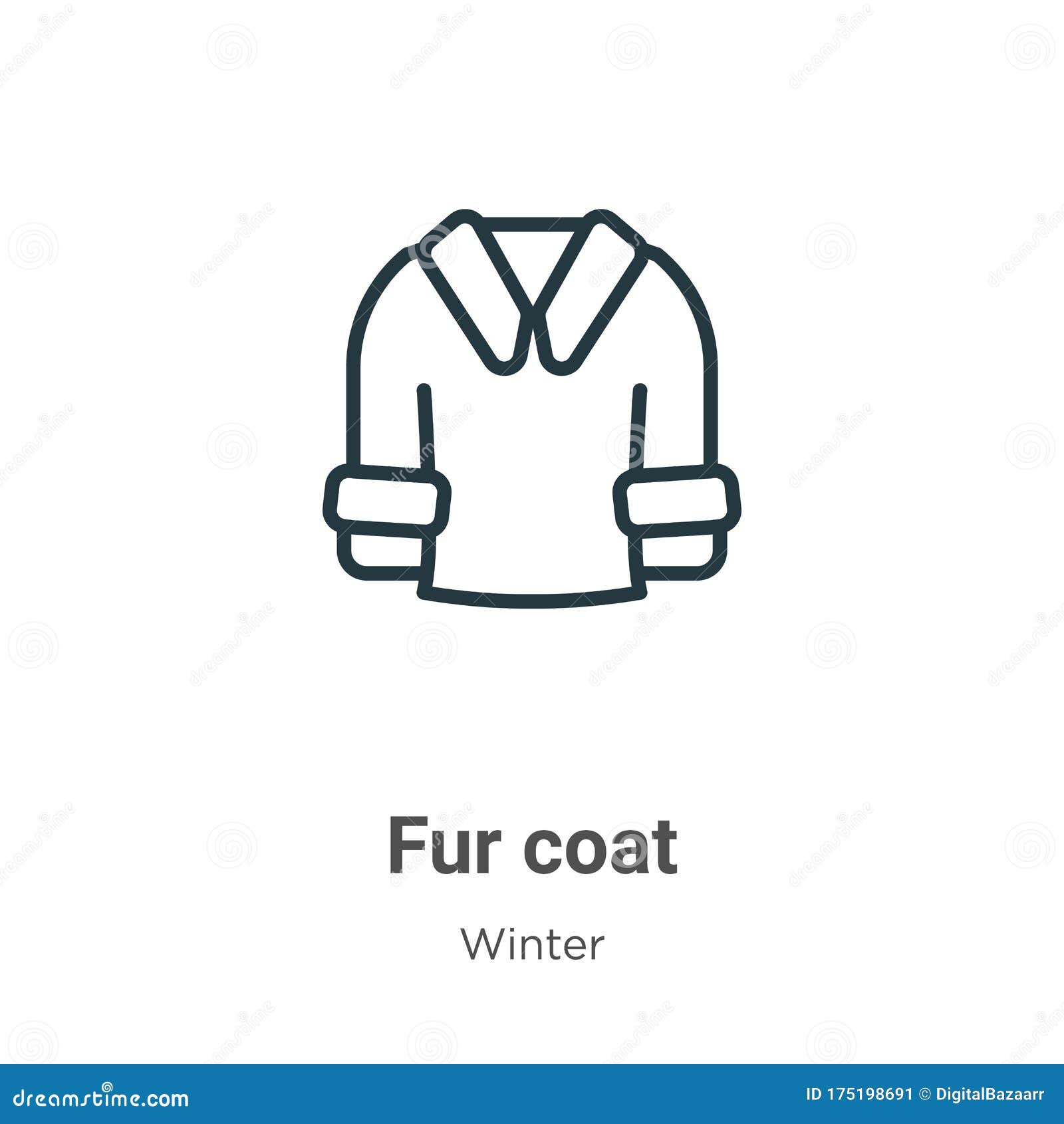 Fur Coat Stock Illustrations – 6,823 Fur Coat Stock Illustrations ...