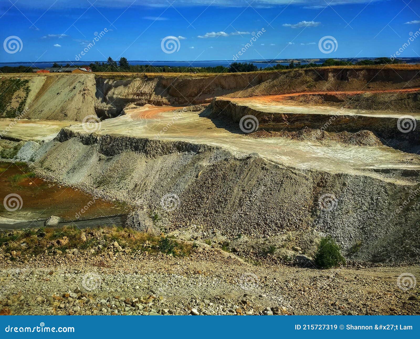 Fur Denmark Island Limfjord Skive Stock Image - Image of skive, cliff ...