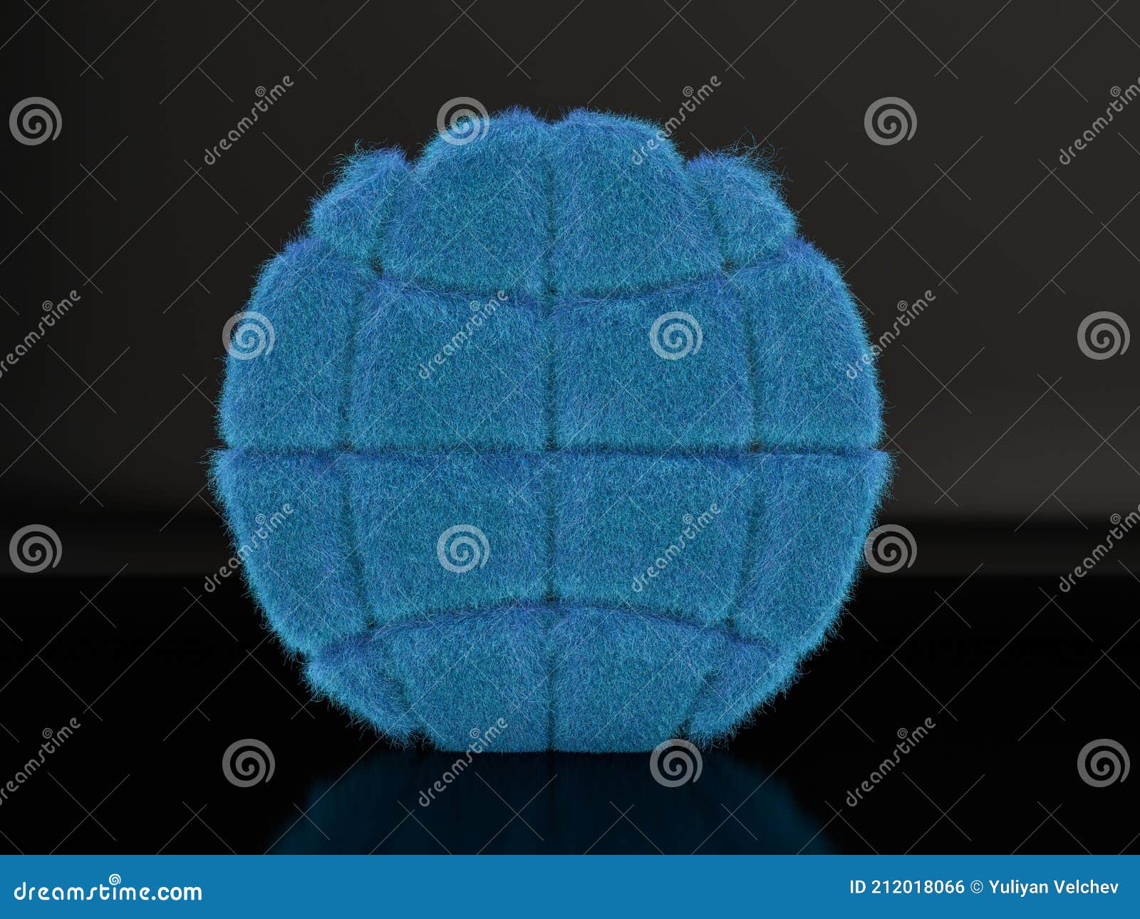 Fur globe symbol stock illustration. Illustration of symbol - 212018066