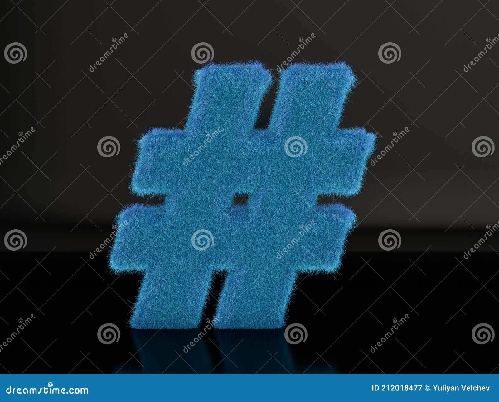 Fur number symbol stock illustration. Illustration of hash - 212018477