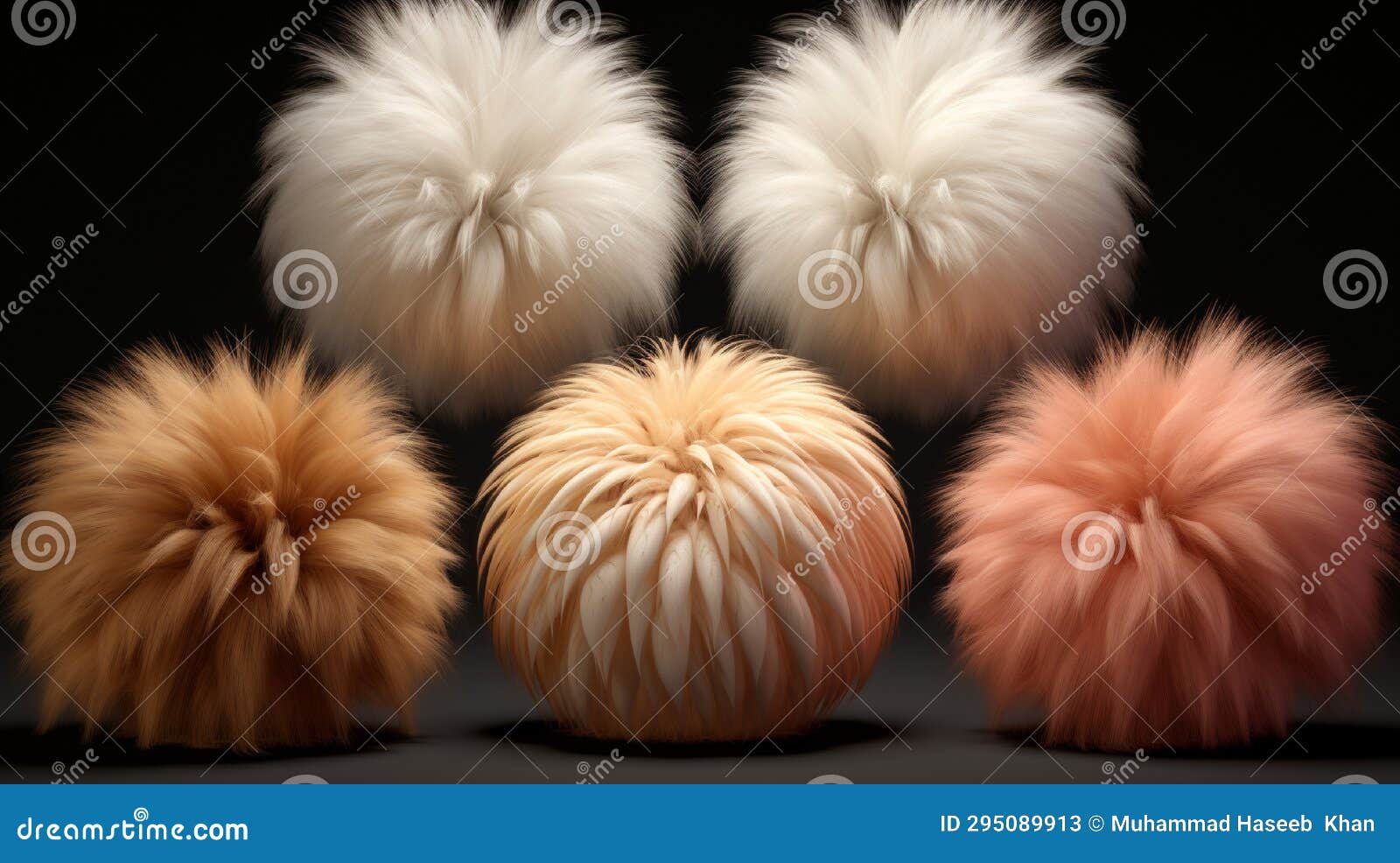 Fur Spheres Nice Bro Get Me Stock Illustration - Illustration of object ...