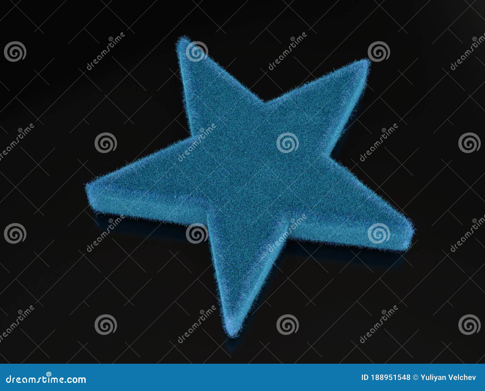 Fur star symbol stock illustration. Illustration of favorite - 188951548